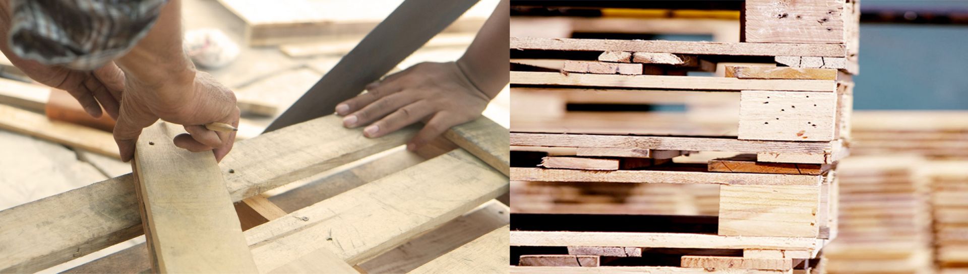 Réparation de palettes - France Recyclage Palettes